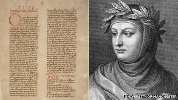 'Rare' Giovanni Boccaccio work found in John Rylands Library - BBC News
