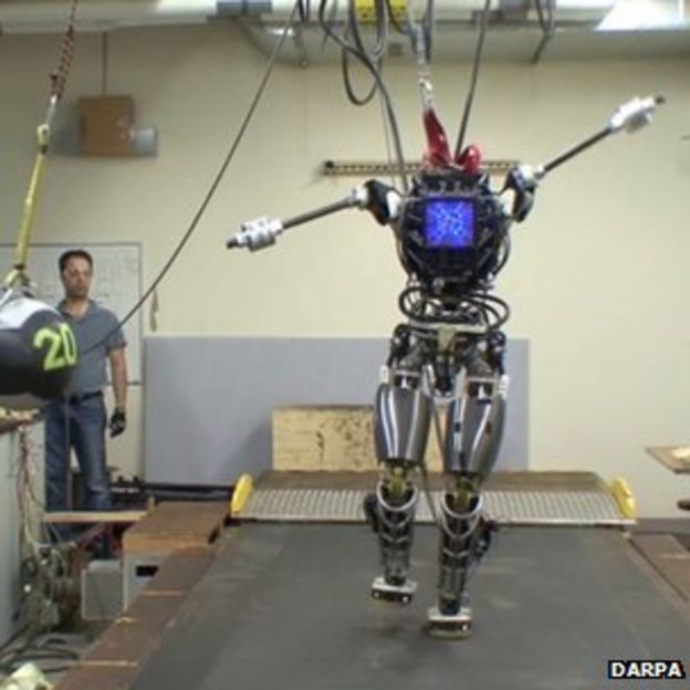 US unveils 'Atlas' humanoid robot test bed - BBC News