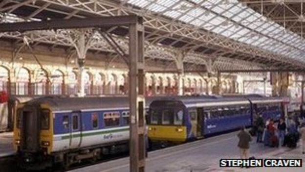 Major works start on West Coast Main Line - BBC News