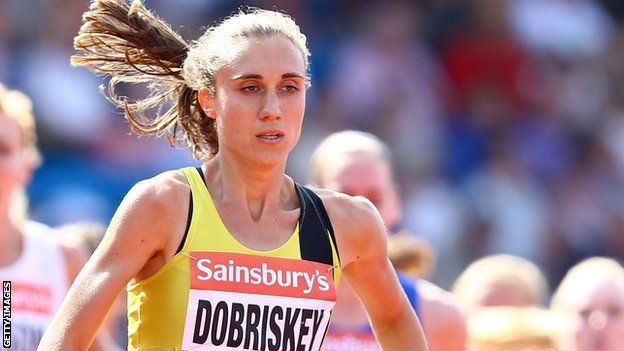 World Championships: Lisa Dobriskey pulls out after injury - BBC Sport