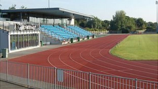 Guernsey Footes Lane Stadium closed for track resurfacing - BBC News