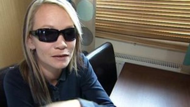 Eye-gouge victim Tina Nash's new boyfriend jailed for assault - BBC News