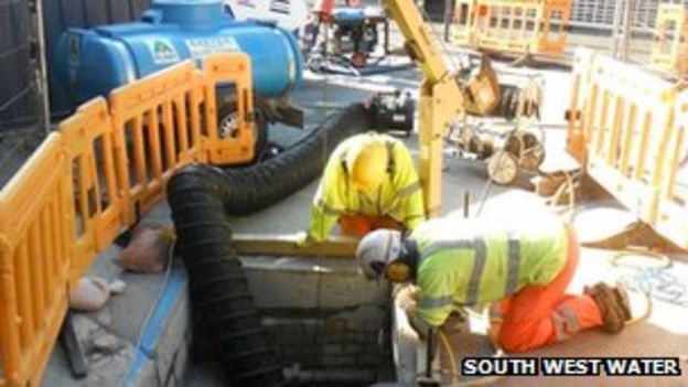 Plymouth void road reopens after emergency work - BBC News