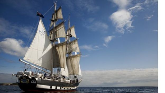 Sea Cadets' tall ship TS Royalist decommissioned - BBC News
