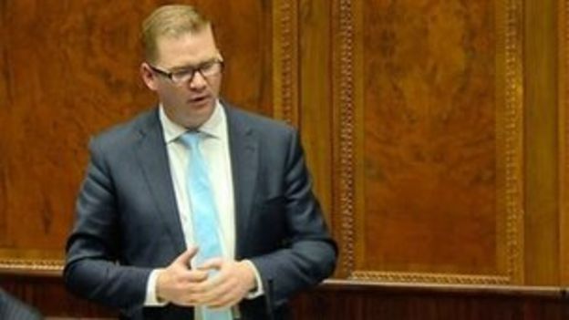 Simon Hamilton appointed new finance minister - BBC News