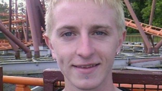 Michael Causer vigil: Knowsley landmarks lit with rainbow colours - BBC ...