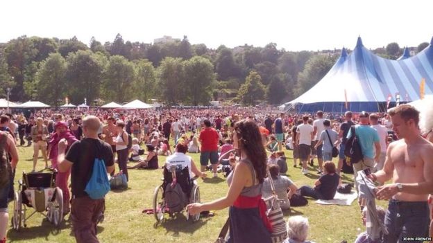 In pictures: Brighton Pride celebrations - BBC News