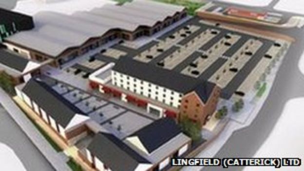 Catterick Garrison £25m 'town centre' gets go-ahead - BBC News