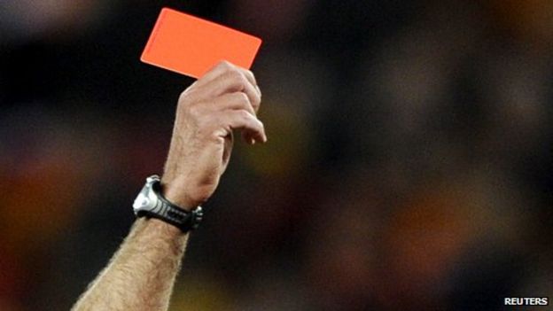 How English football came to love and curse the red card - BBC News