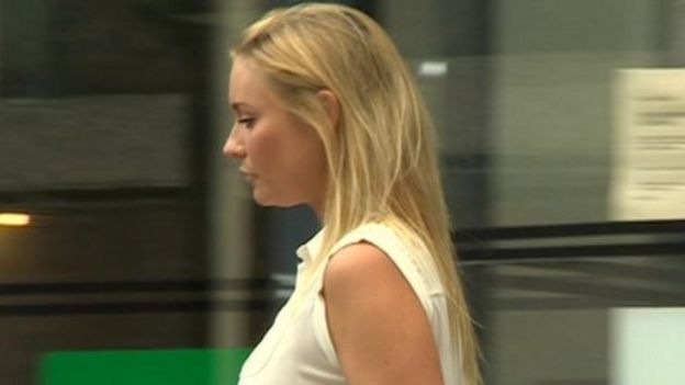 Miss Nottingham finalist Rebecca Draper on gun charges - BBC News