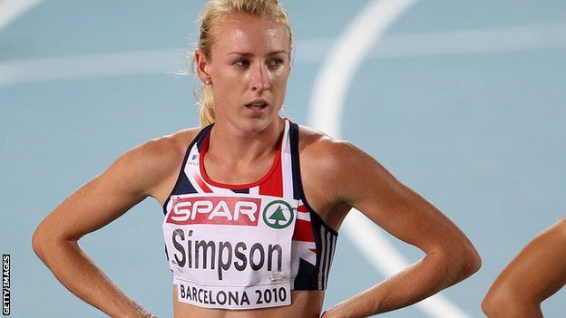 Jemma Simpson sets sights on 2014 comeback - BBC Sport