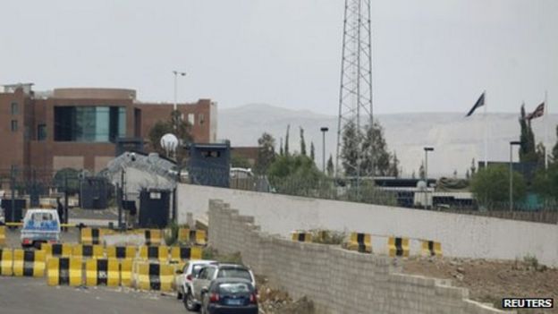 British embassy in Yemen capital Sanaa reopens - BBC News
