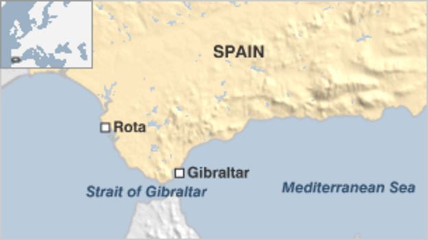 Gibraltar visit for Royal Navy's HMS Westminster - BBC News