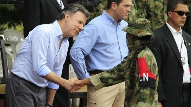 Colombian government 'ready to reintegrate rebels' - BBC News