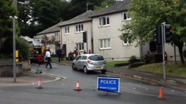 St Austell home residents evacuated after suspected arson - BBC News