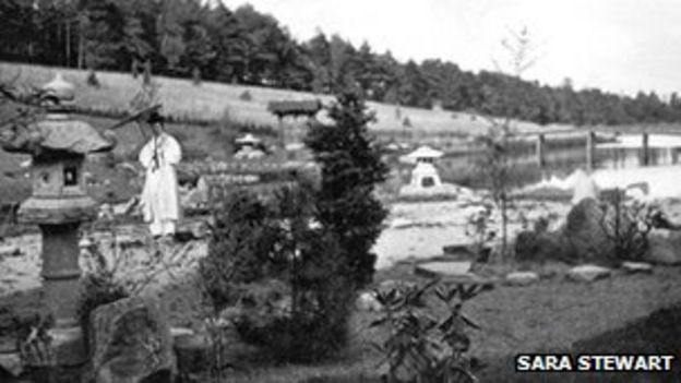 Recognition for Japanese garden at Cowden Castle - BBC News