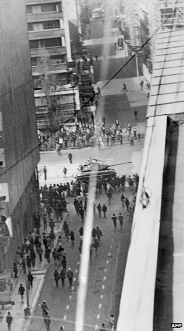 In pictures: The military coup in Chile - BBC News