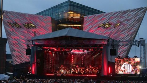 Belfast hosts BBC Proms in the Park - BBC News