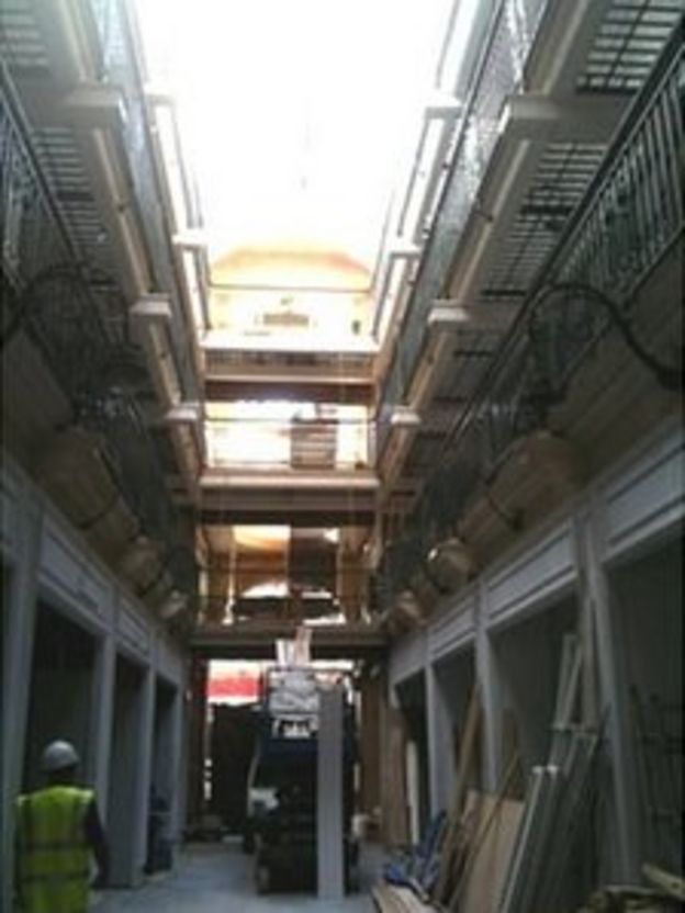 Silver Arcade in Leicester to open in October - BBC News