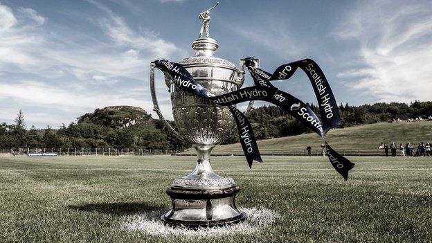 Final's winners to take home real Camanchd Cup trophy - BBC News