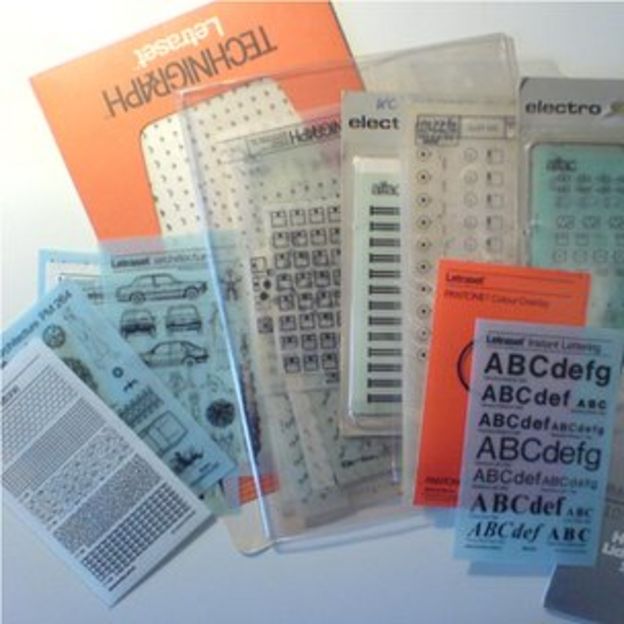 The joy of Letraset - BBC News