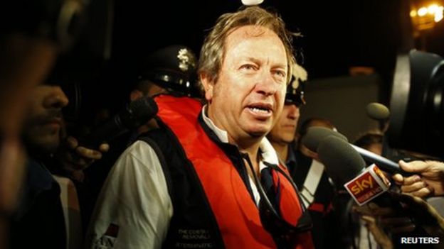 Profile: Costa Concordia salvage master Nick Sloane - BBC News