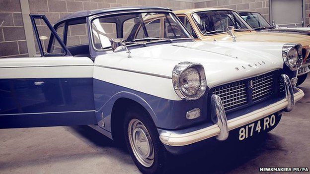 Triumph Herald covered 20 miles in 52 years - BBC News