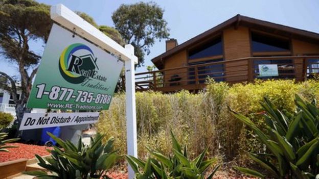 US house prices in biggest annual rise for seven years - BBC News