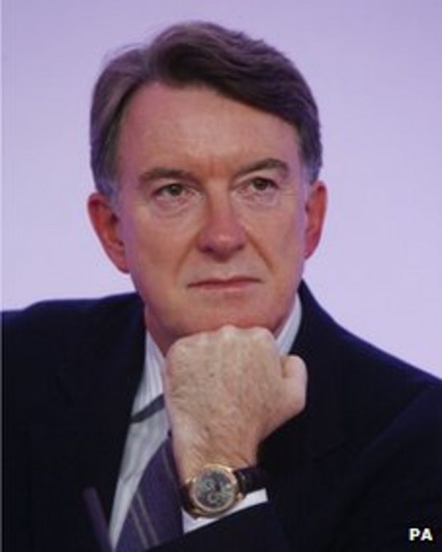 Mandelson raises doubts over Labour energy bill freeze - BBC News