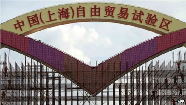 Shanghai free-trade zone launched - BBC News