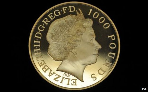 Special coins made for Prince George christening - BBC Newsround