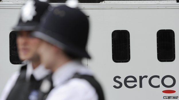 Serco prison van halted by Essex Police over tyre tread depth - BBC News