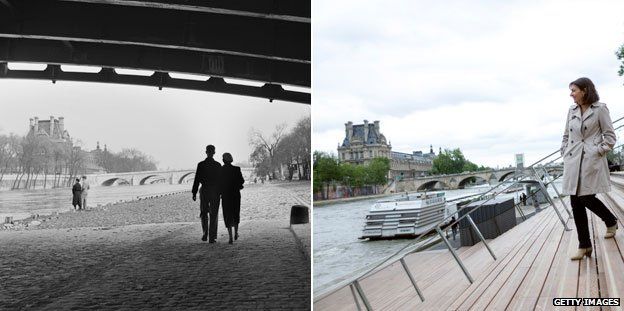 Reclaiming Paris's River Seine quayside - BBC News
