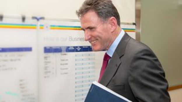 RBS chief urges staff to focus on recovery as break-up talk grows - BBC ...