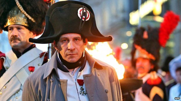 Thousands re-enact Napoleonic Battle of the Nations - BBC News