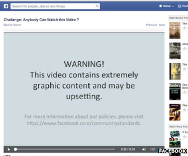 Facebook makes U-turn over decapitation video clip - BBC News