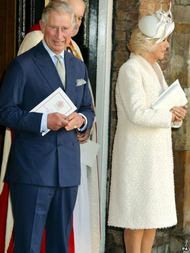 Prince George christening: In pictures - BBC News