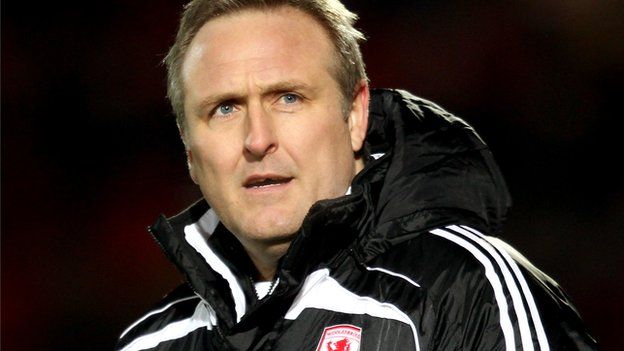 Middlesbrough: Caretaker boss Mark Venus after permanent role - BBC Sport