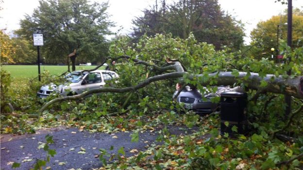 Your pictures from the UK storm - BBC Weather