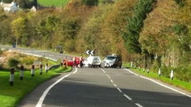 Man killed in A75 crash near Gatehouse of Fleet identified - BBC News