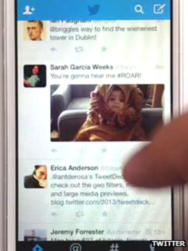 Twitter photo tweak wins cautious advertiser welcome - BBC News