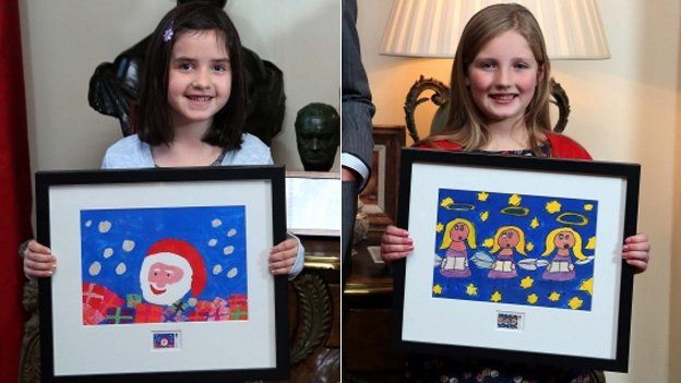 Christmas 2014 stamp designs unveiled - BBC News