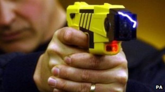 Use of a taser was 'justified' following an investigation - BBC News