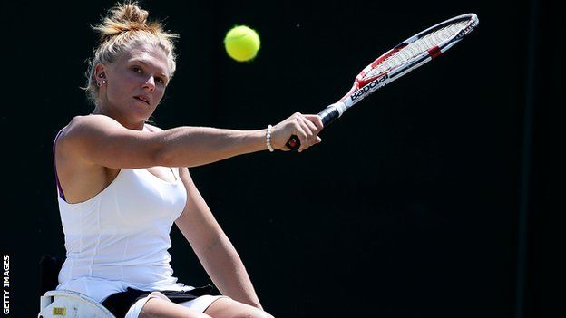 Wimbledon 2014: Jordanne Whiley wins wheelchair doubles - BBC Sport