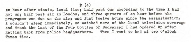Reporting JFK's assassination: A BBC correspondent's notes - BBC News