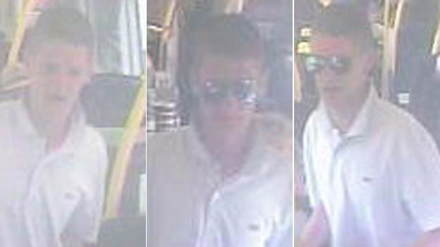 Images issued after assault on Perth to Inverness train - BBC News