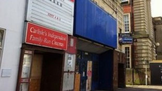 Car park plan for site of Carlisle's former Lonsdale Cinema - BBC News