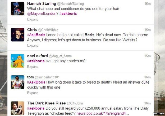 Trending: Boris Johnson's Twitter hashtag 'hijacking' - BBC News