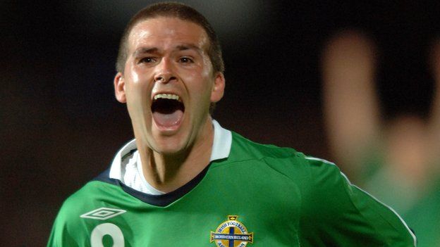 Record goal-scorer David Healy was one of Northern Ireland greats - BBC ...