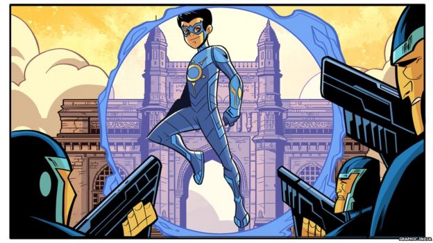Meet Chakra The Invincible - India's new superhero - BBC Newsround